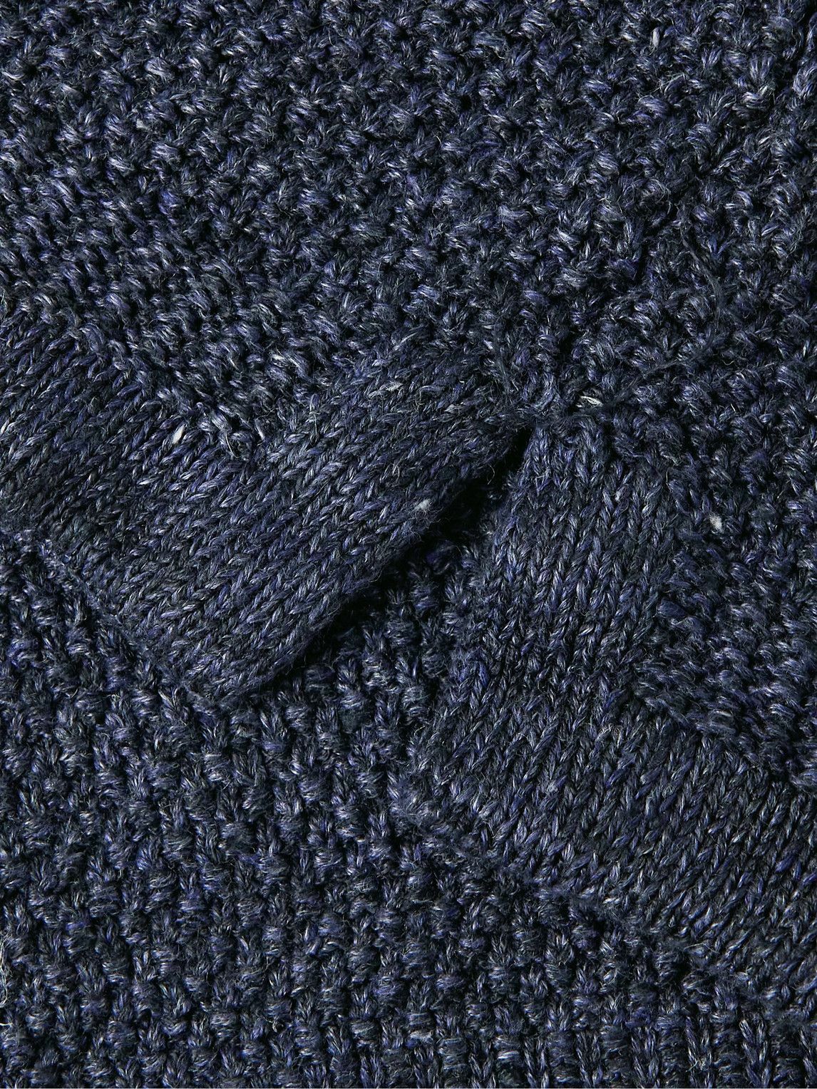 Inis Meáin - Linen Cardigan - Blue Inis Meáin