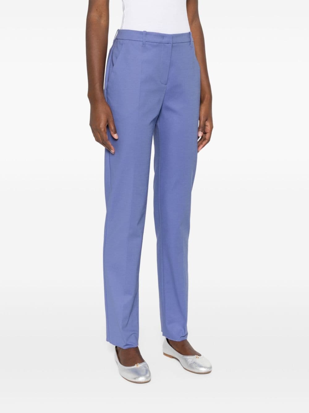EMPORIO ARMANI - Cotton Blend Trousers Emporio Armani