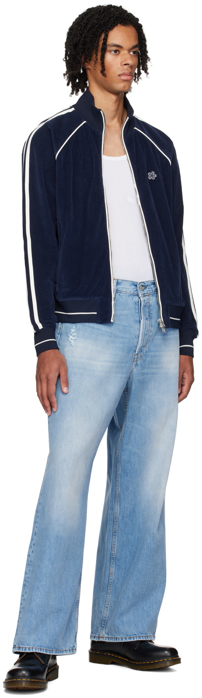 Kenzo Blue Kenzo Paris 'Boke Flower' Track Jacket Kenzo Kenzo Blue Kenzo Paris 'Boke Flower' Track Jacket Kenzo