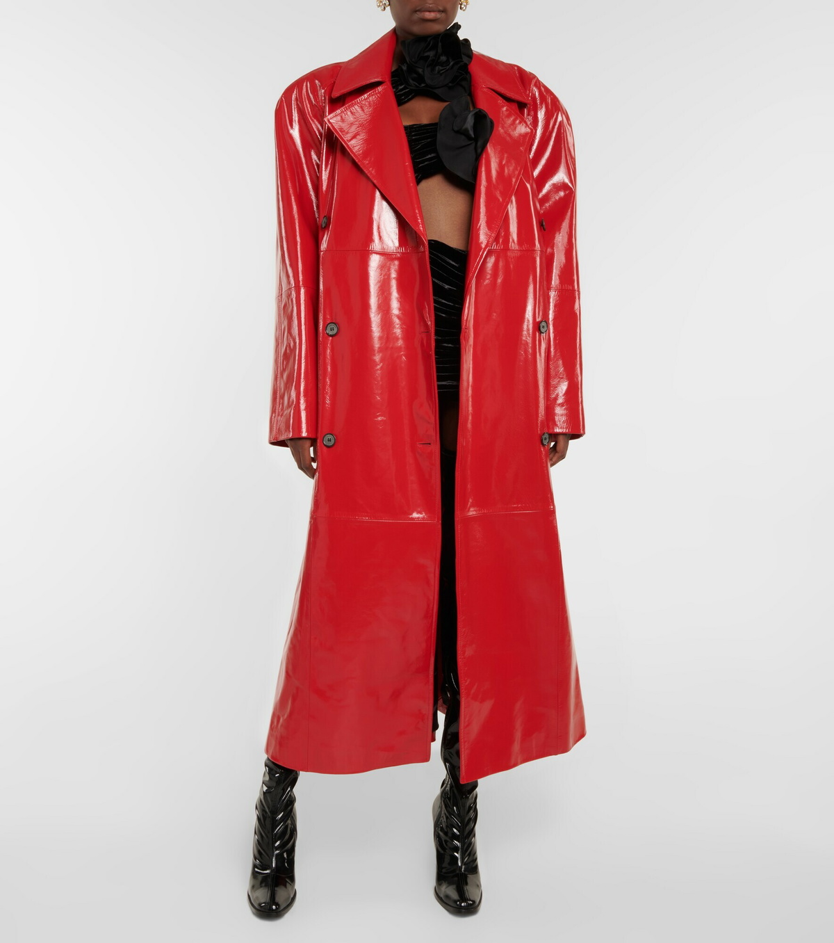 Magda Butrym - Leather trench coat Magda Butrym