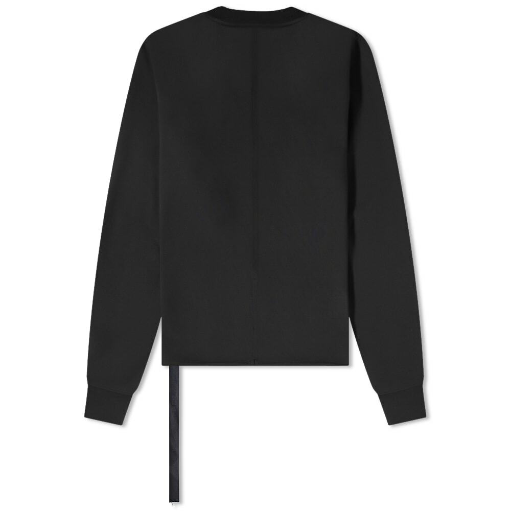 Rick Owens DRKSHDW Men's Mediumweight Crew Sweat in Black Rick Owens ...