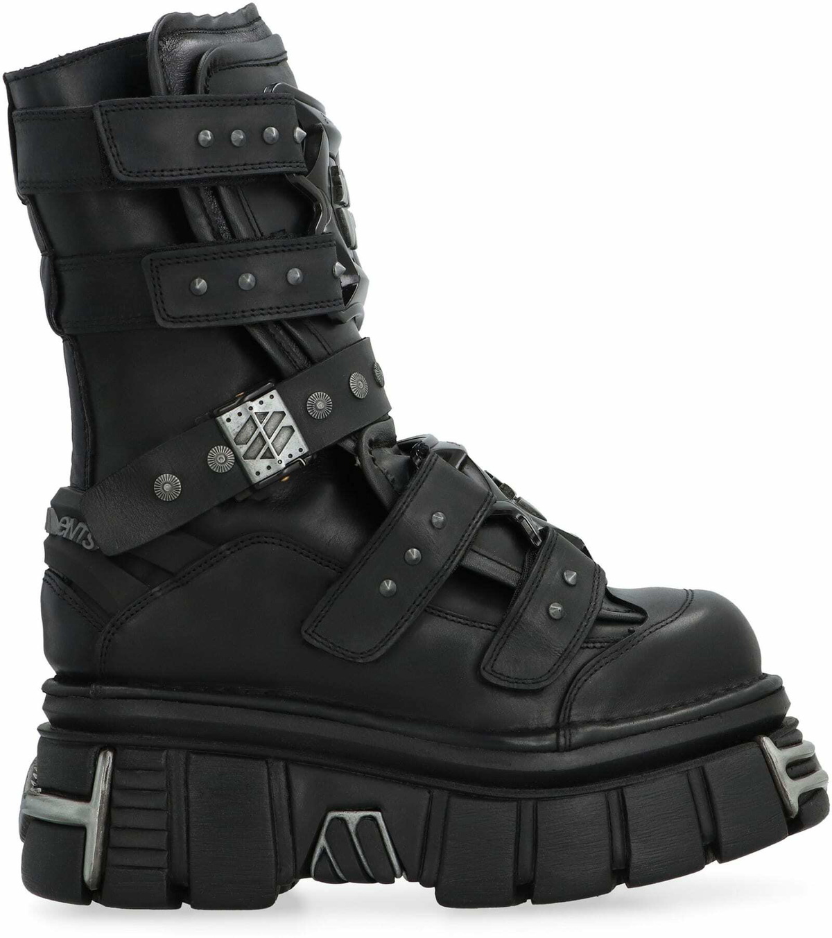 Vetements X New Rock - Leather Gamer Boots Vetements