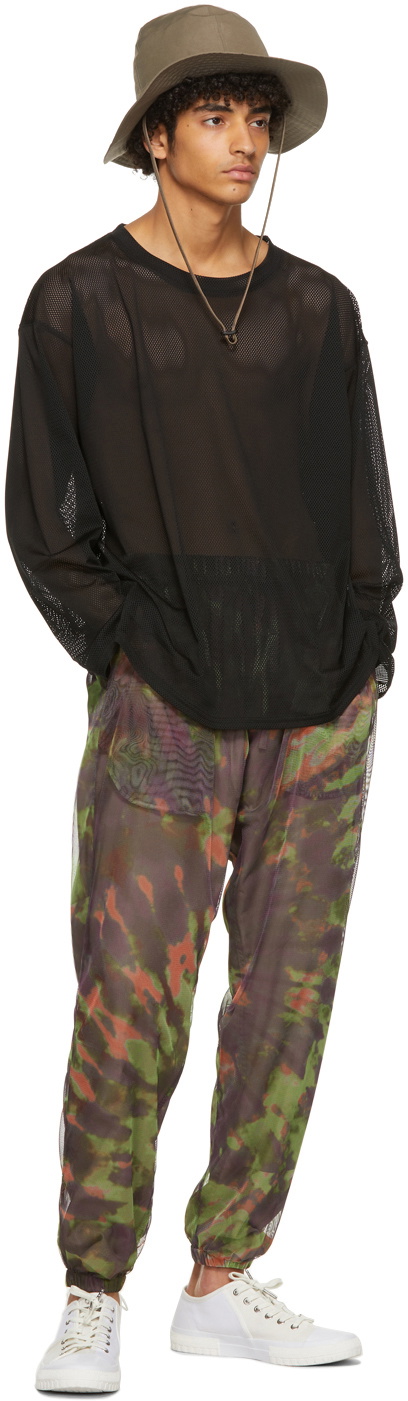 South2 West8 Black Mesh Sweater South2 West8