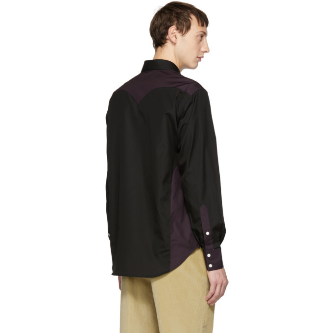 Cobra S.C. Black and Purple Rodeo Shirt Cobra S.C.