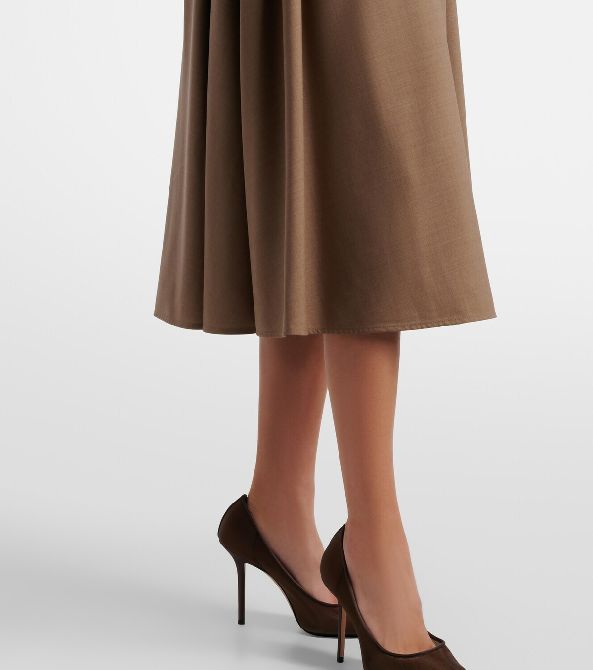Max Mara Livrea virgin wool midi skirt Max Mara