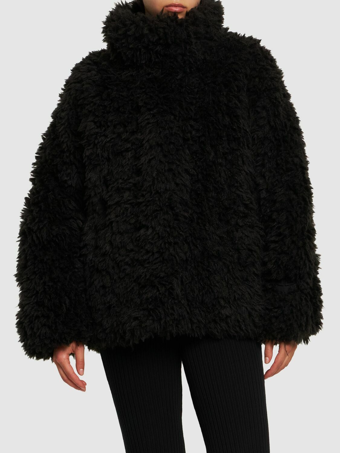 GOLDBERGH - Oversized Woolly Nylon Jacket Goldbergh