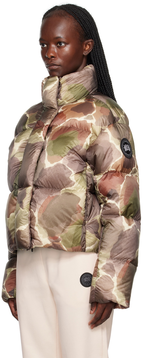 Canada Goose Brown Cypress Down Jacket Canada Goose