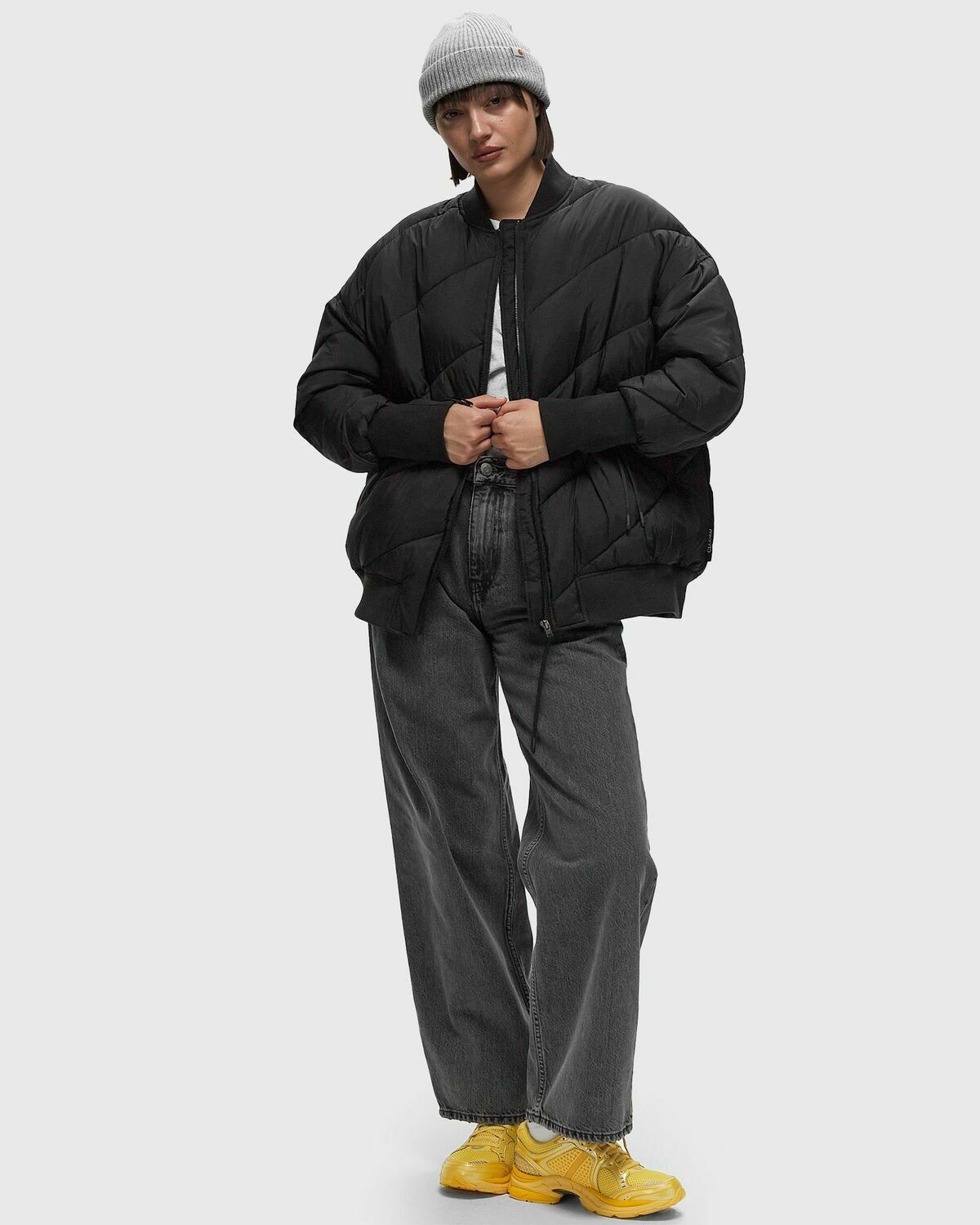 Closed Quilted Jacket Black Down & Puffer Jackets Closed