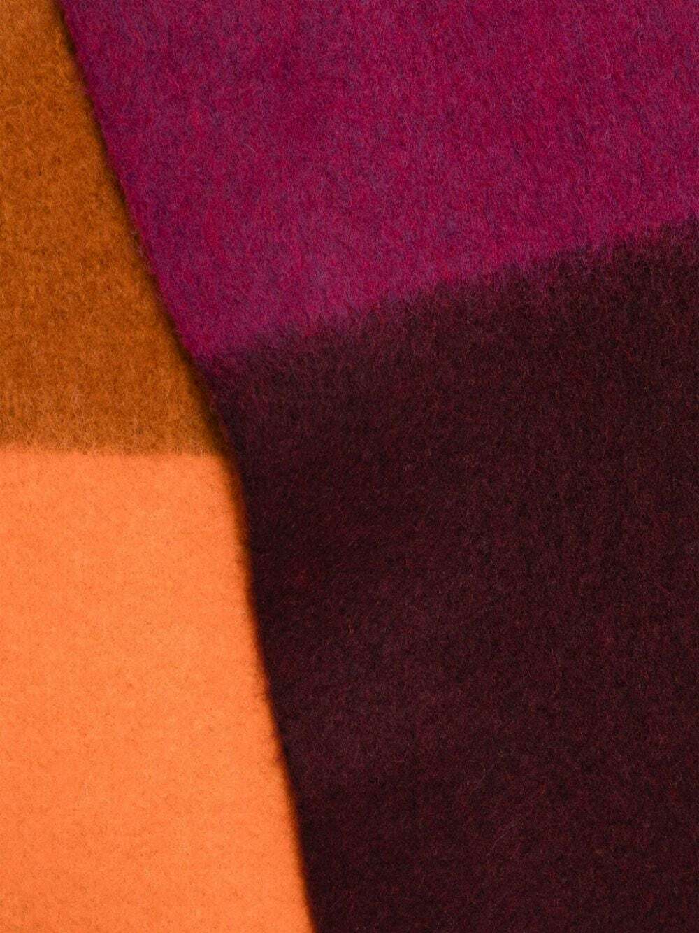 PAUL SMITH - Wool Colorblock Scarf Paul Smith