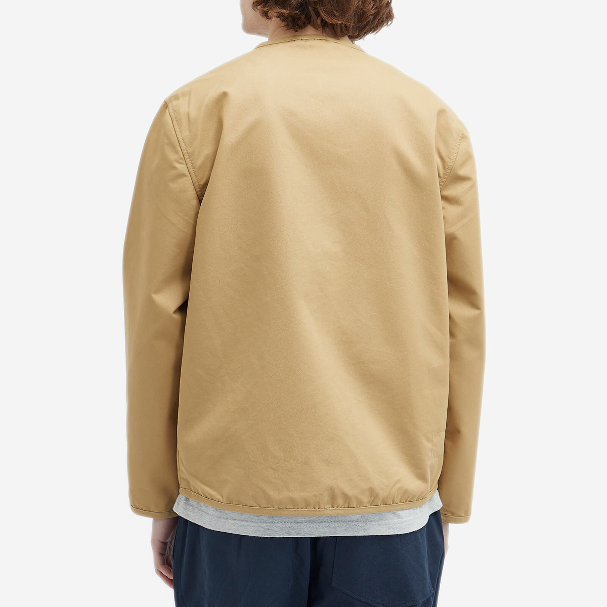 Universal Works Men's Brushed Polytech Parachute Liner Jacket in Sand ...