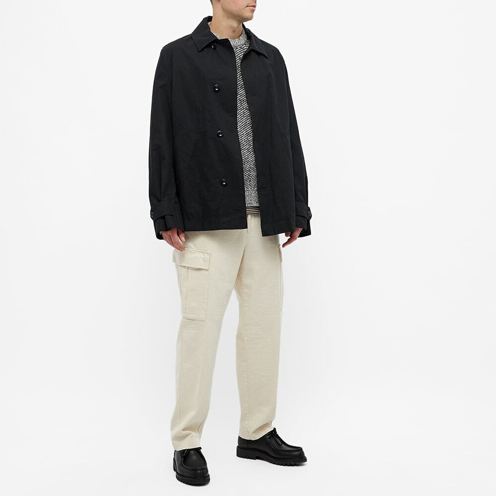 Barena Men's Crew Knit in Black Barena