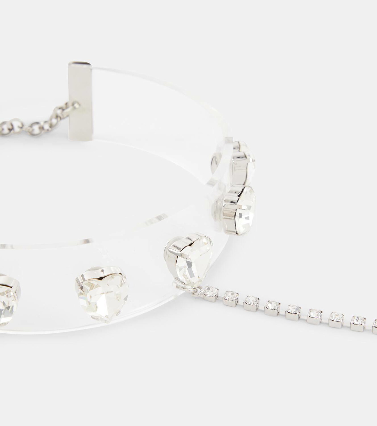 Alessandra Rich Chain-embellished choker Alessandra Rich