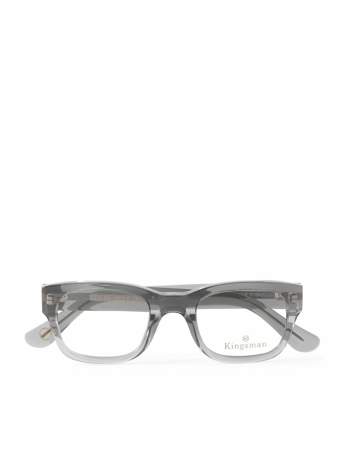 Kingsman - Cutler and Gross 0868 Square-Frame Acetate Optical Glasses ...