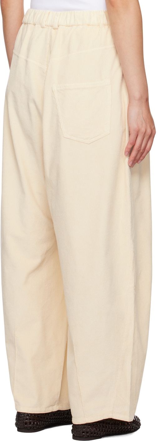 Cordera Off-White Baggy Trousers CORDERA