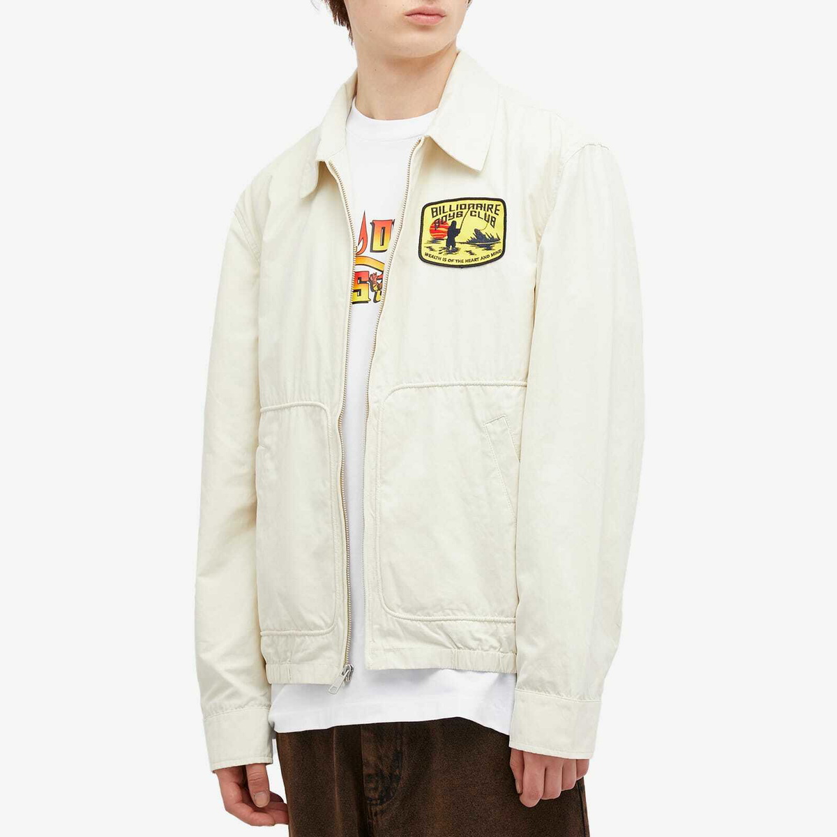 Billionaire Boys Club Men's Catch And Reel Jacket in Cream Billionaire ...