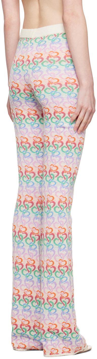 Marco Rambaldi Multicolor Heart Pants Marco Rambaldi