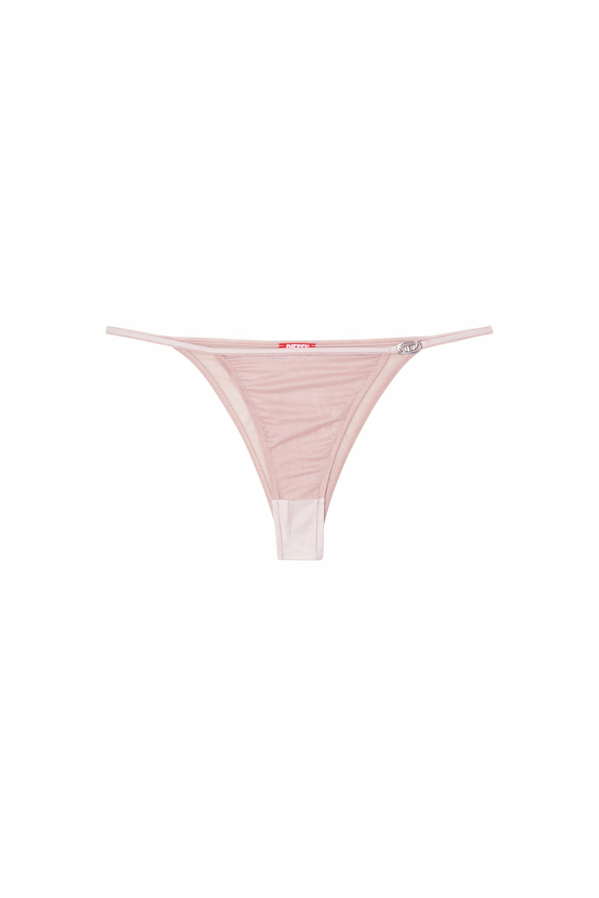 Diesel Metallic briefs with Oval D detail - Panties Womens in Pink Diesel