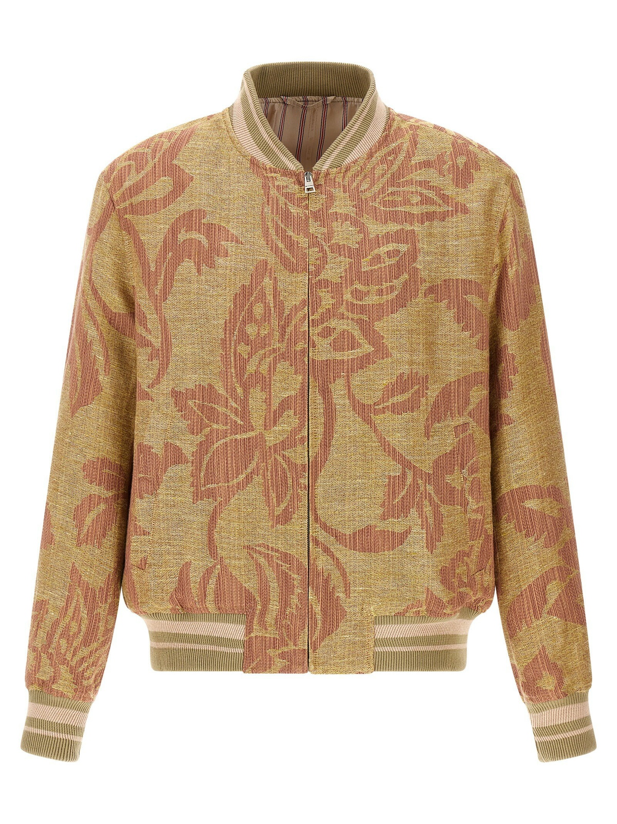 Etro Linen Bomber Jacket Etro