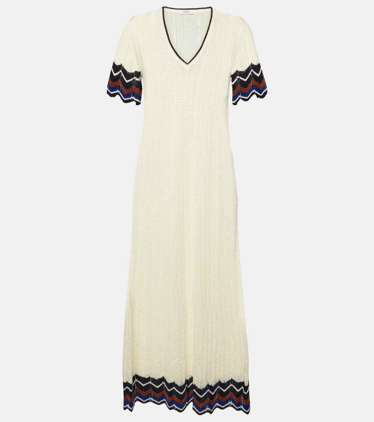Eres Luna cotton-blend knit midi dress ERES