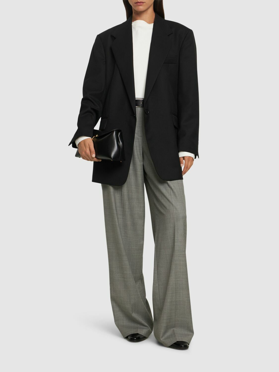 LOW CLASSIC Oversize Wool Blazer Low Classic