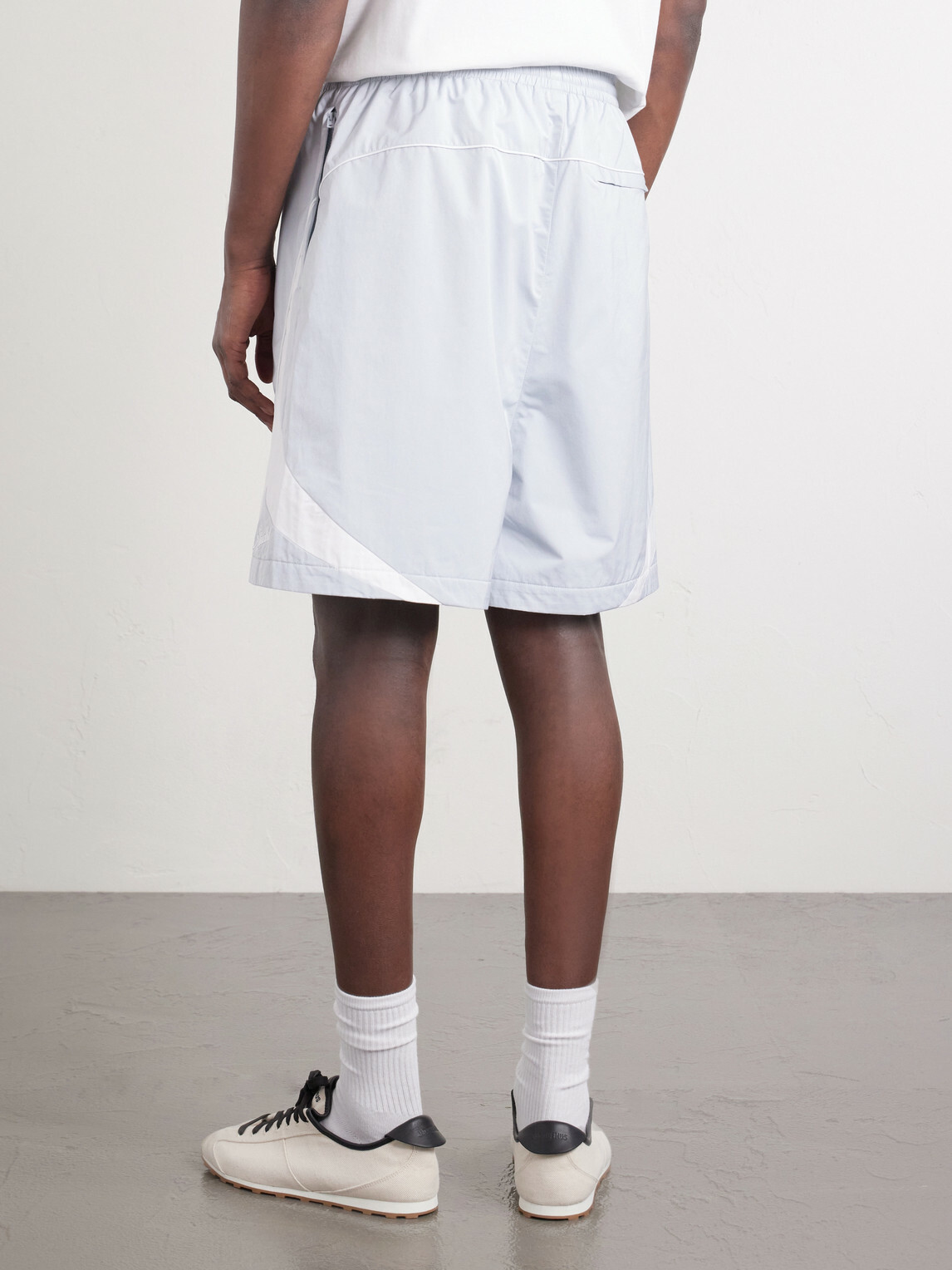 Acne Studios - Rofit Logo-Embroidered Shell Shorts - Blue Acne Studios