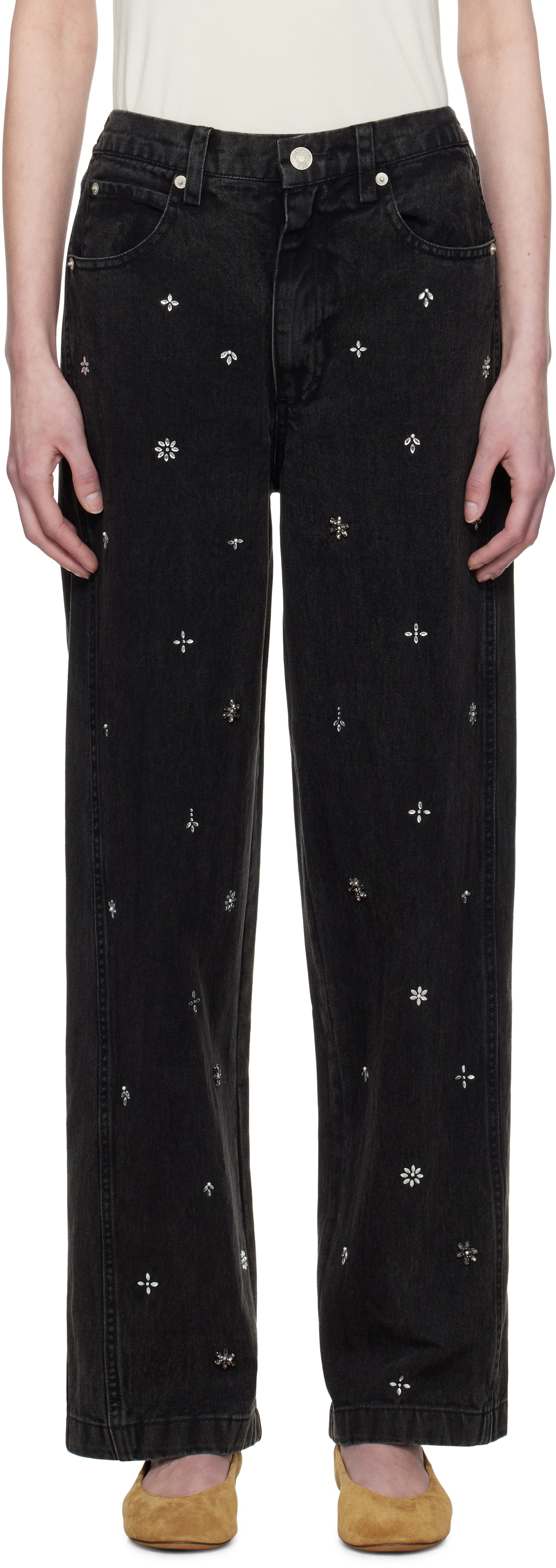 SEA NY Black Bala Jeans SEA NY