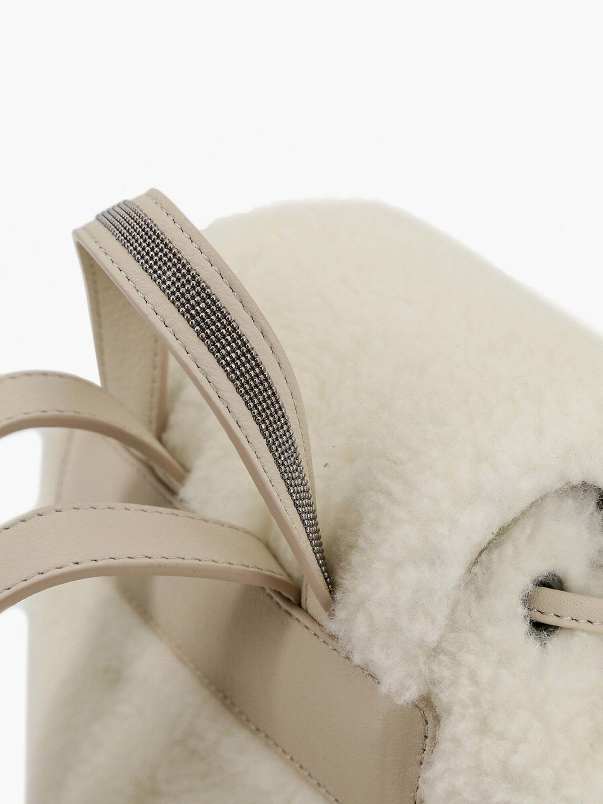 Brunello Cucinelli Backpack White Womens Brunello Cucinelli