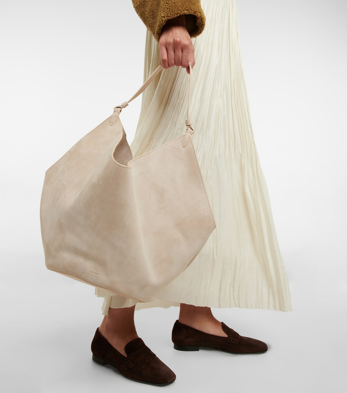 Khaite - Lotus Medium suede tote Khaite