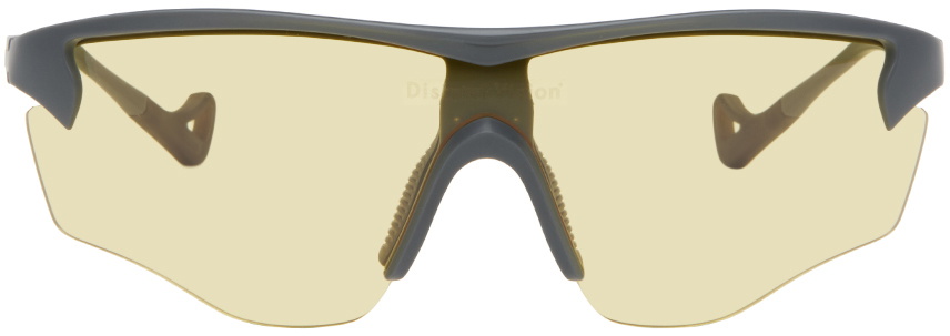 District Vision Gray & Yellow Junya Sunglasses District Vision