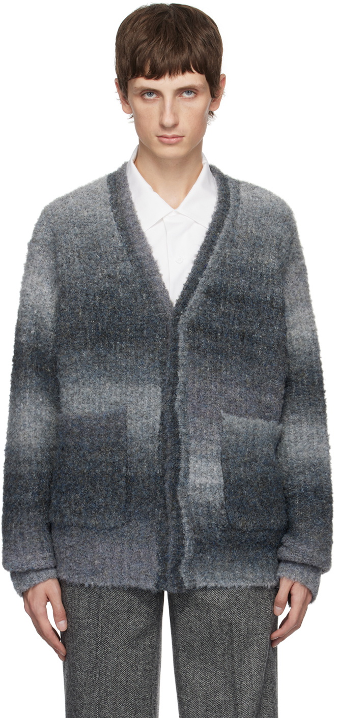 Th products Gray Inflated Cardigan