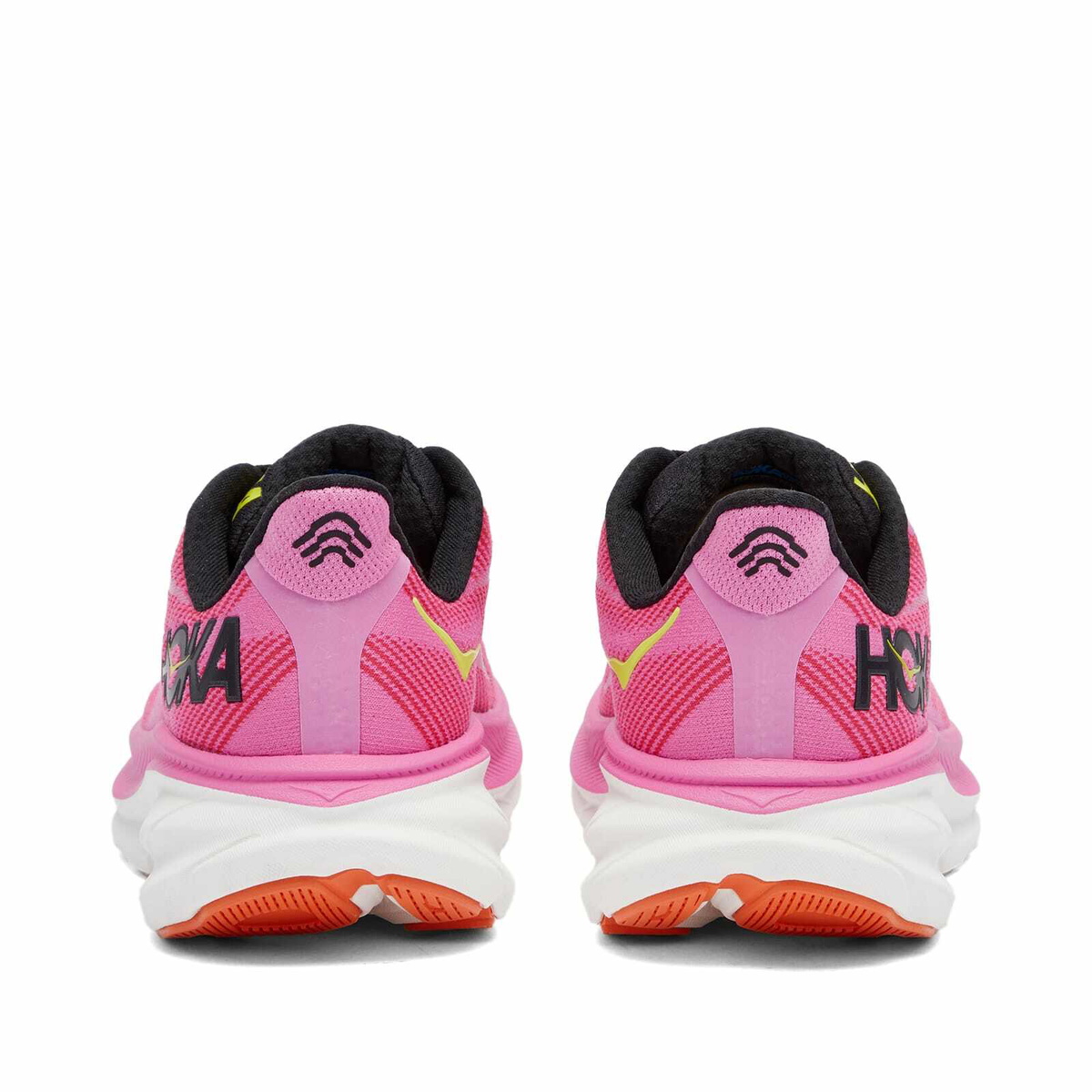 Hoka One One Women's Clifton 9 Sneakers in Raspberry/Strawberry Hoka ...