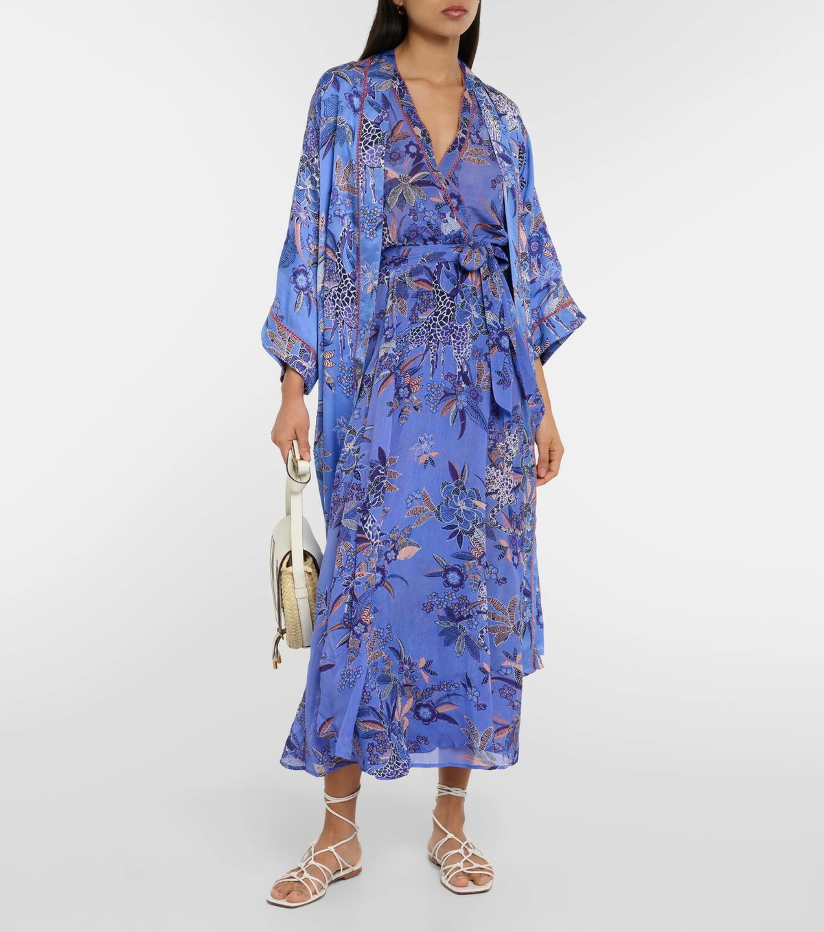 Poupette St Barth Erica floral robe Poupette St Barth