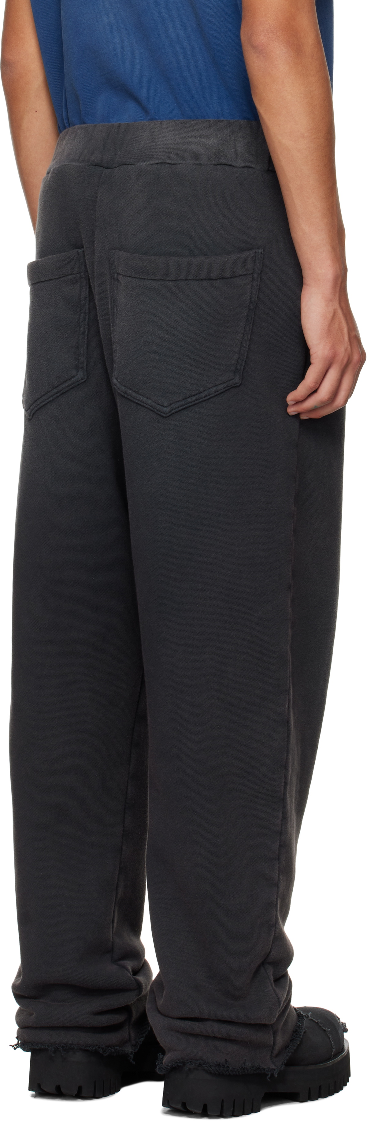 424 Black Big Daddy Sweatpants 424