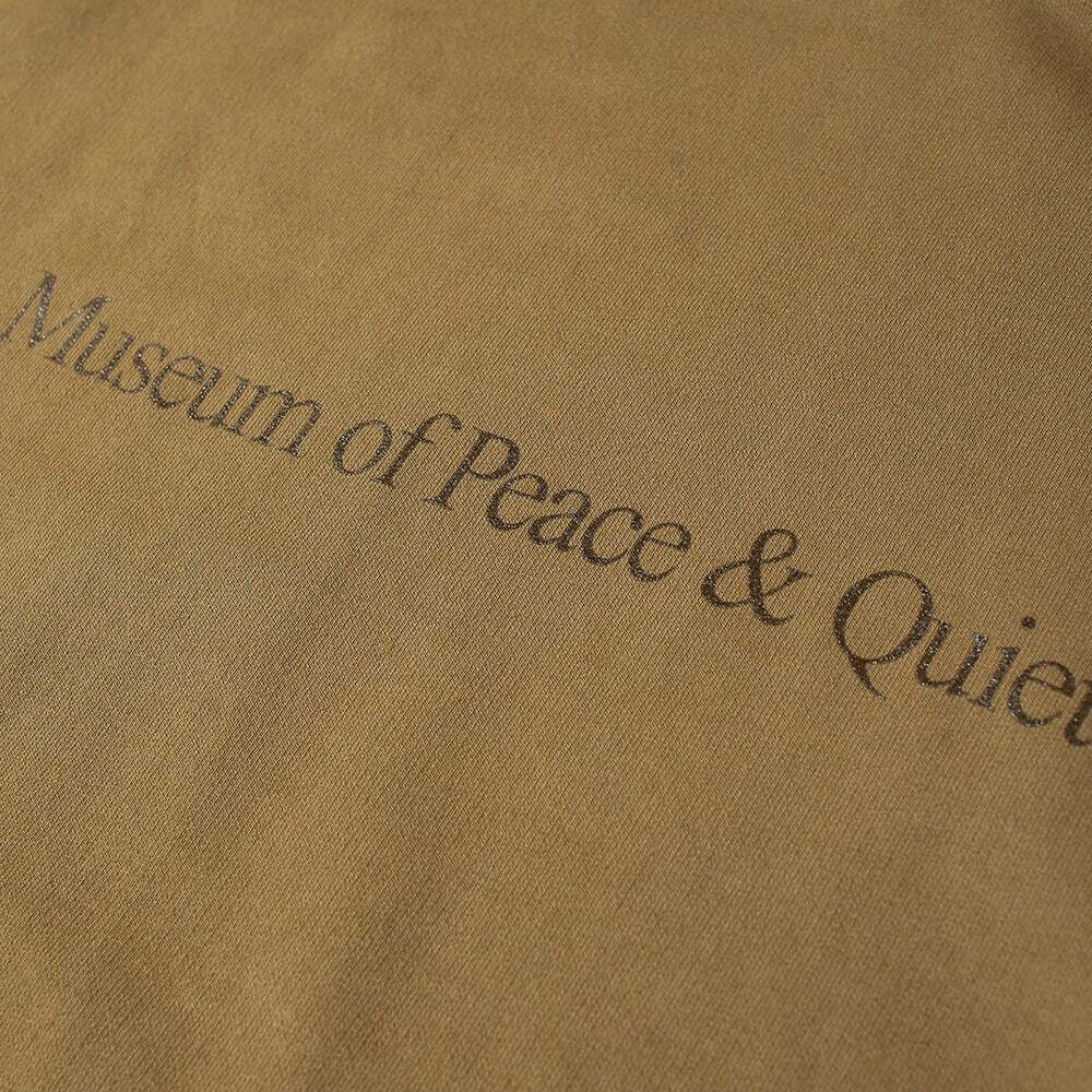 Museum of Peace and Quiet MoP&Q Popover Hoody in Olive Museum of Peace ...