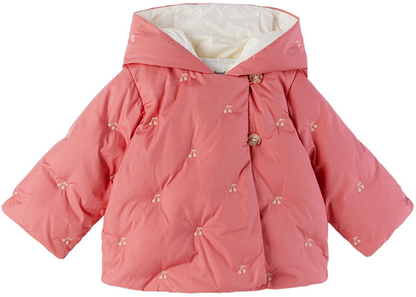 Bonpoint Baby Pink Bonno Jacket Bonpoint