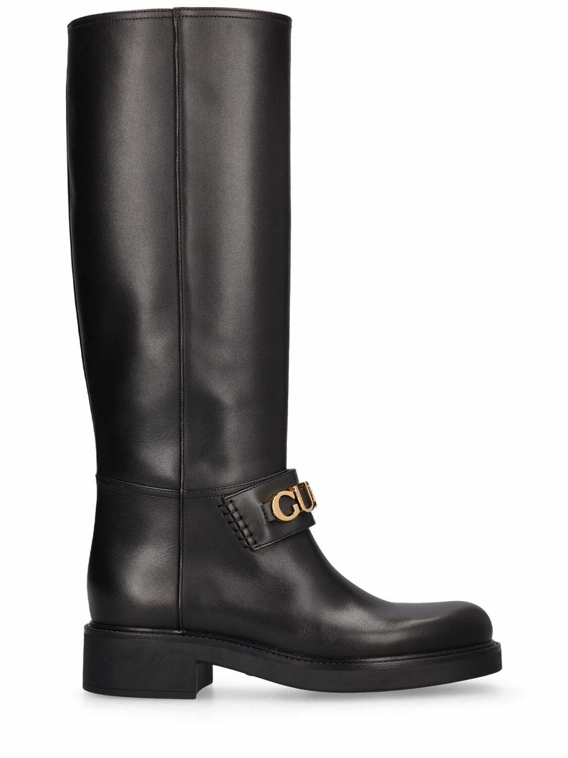 GUCCI - 25mm Cara Leather Boots Gucci