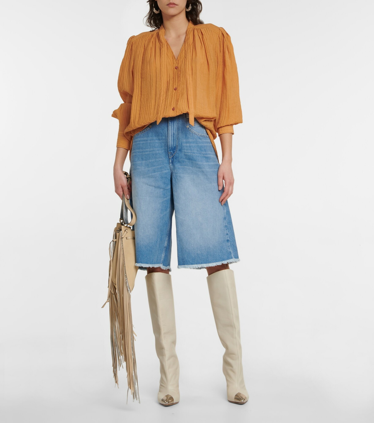 Isabel Marant - Natalina denim Bermuda shorts Isabel Marant
