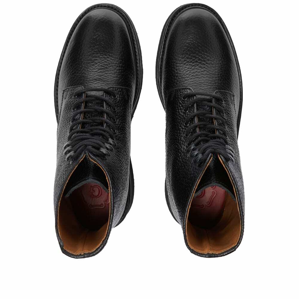 Grenson Men's Hadley Boot in Black Natural Grain Grenson