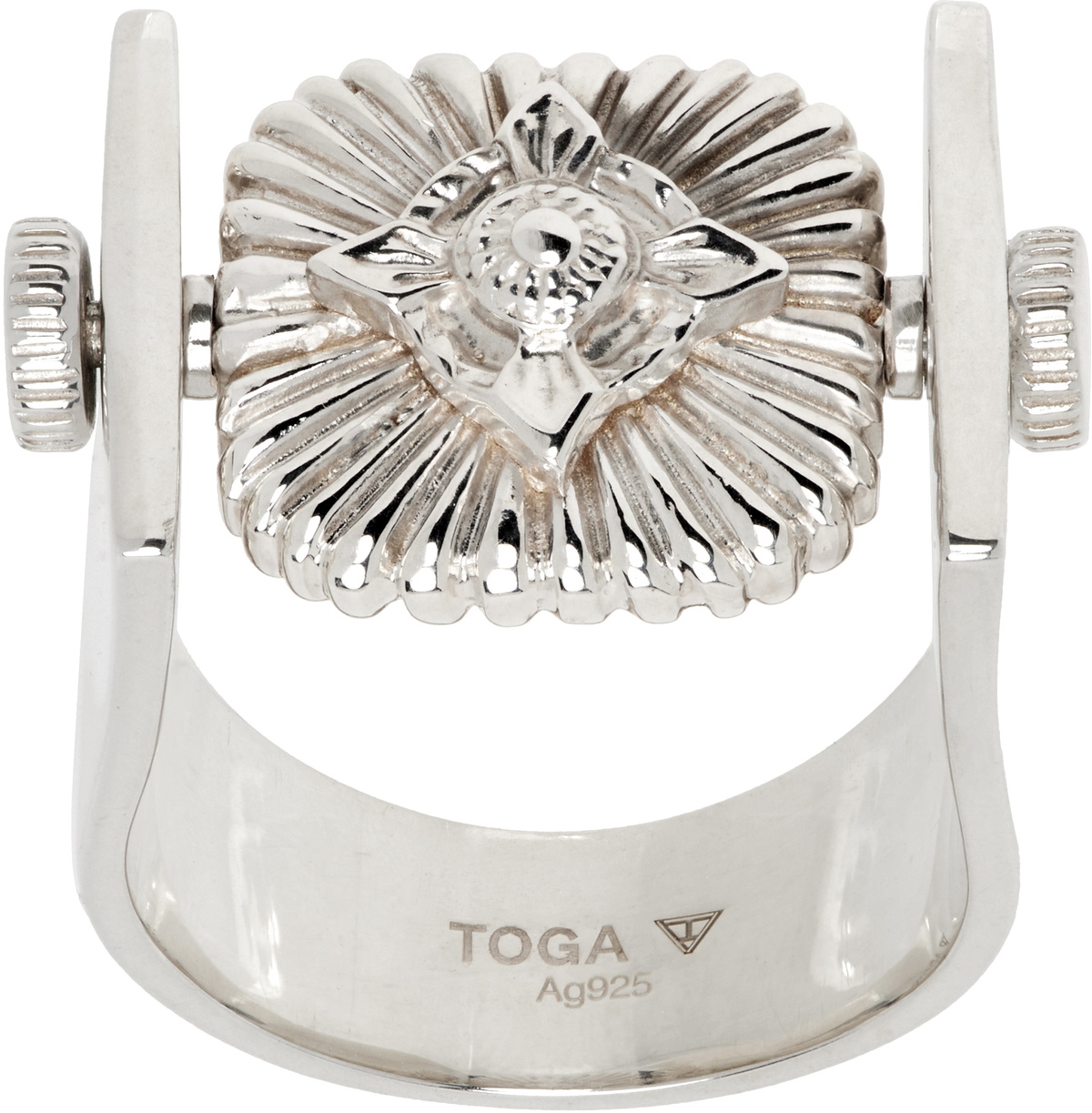 Toga Virilis Silver Motif Ring Toga Virilis