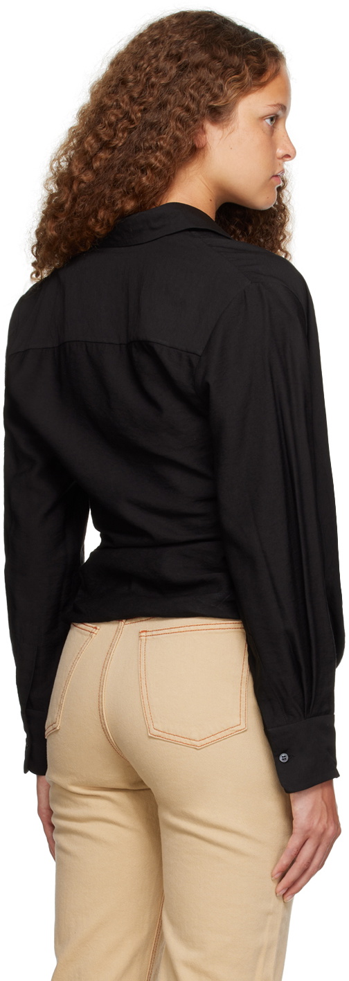 Jacquemus Black Le Chouchou 'La Chemise Bahia' Shirt Jacquemus