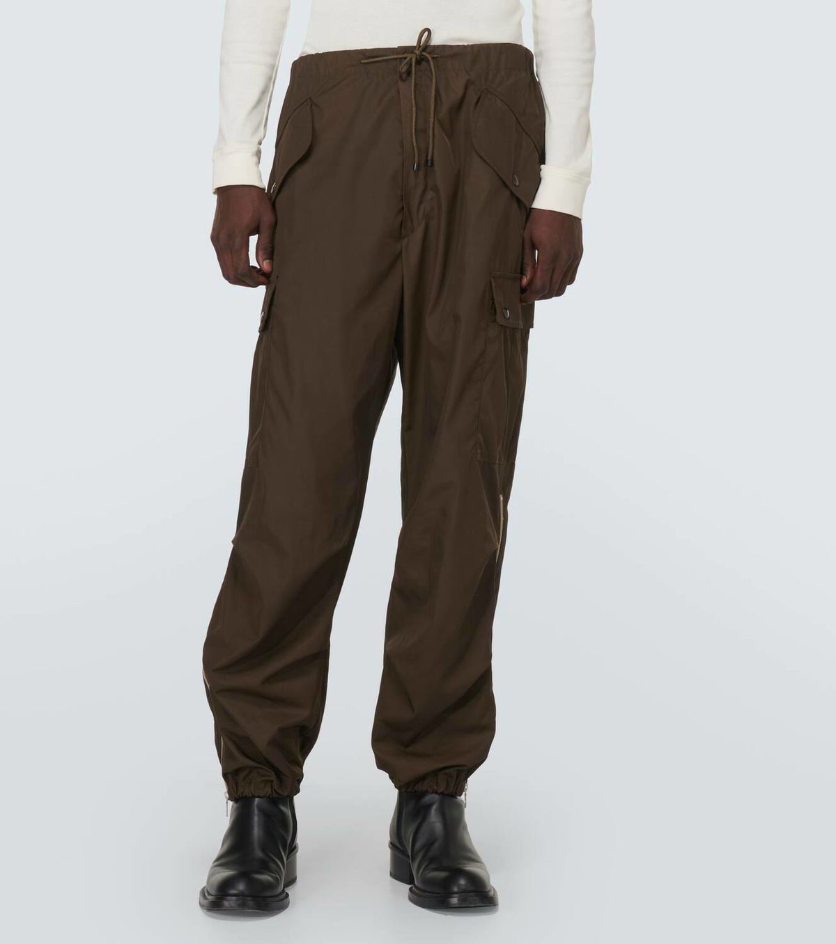 Dries Van Noten Pentin technical cargo pants Dries Van Noten