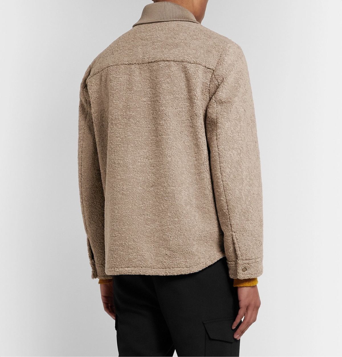 Club Monaco - Fleece Jacket - Brown Club Monaco