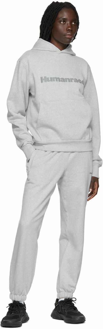 adidas x Humanrace by Pharrell Williams Gray Humanrace Basics Hoodie adidas x Humanrace by ...