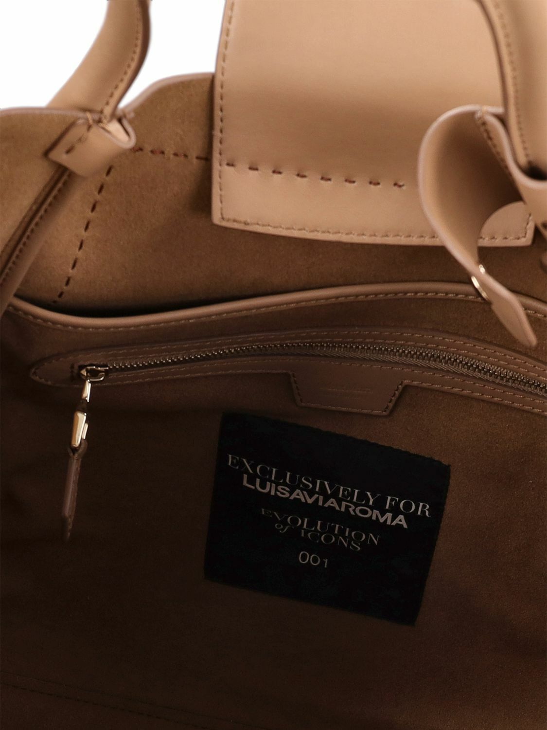 MAX MARA - Lvr Exclusive Marine Leather Tote Bag Max Mara