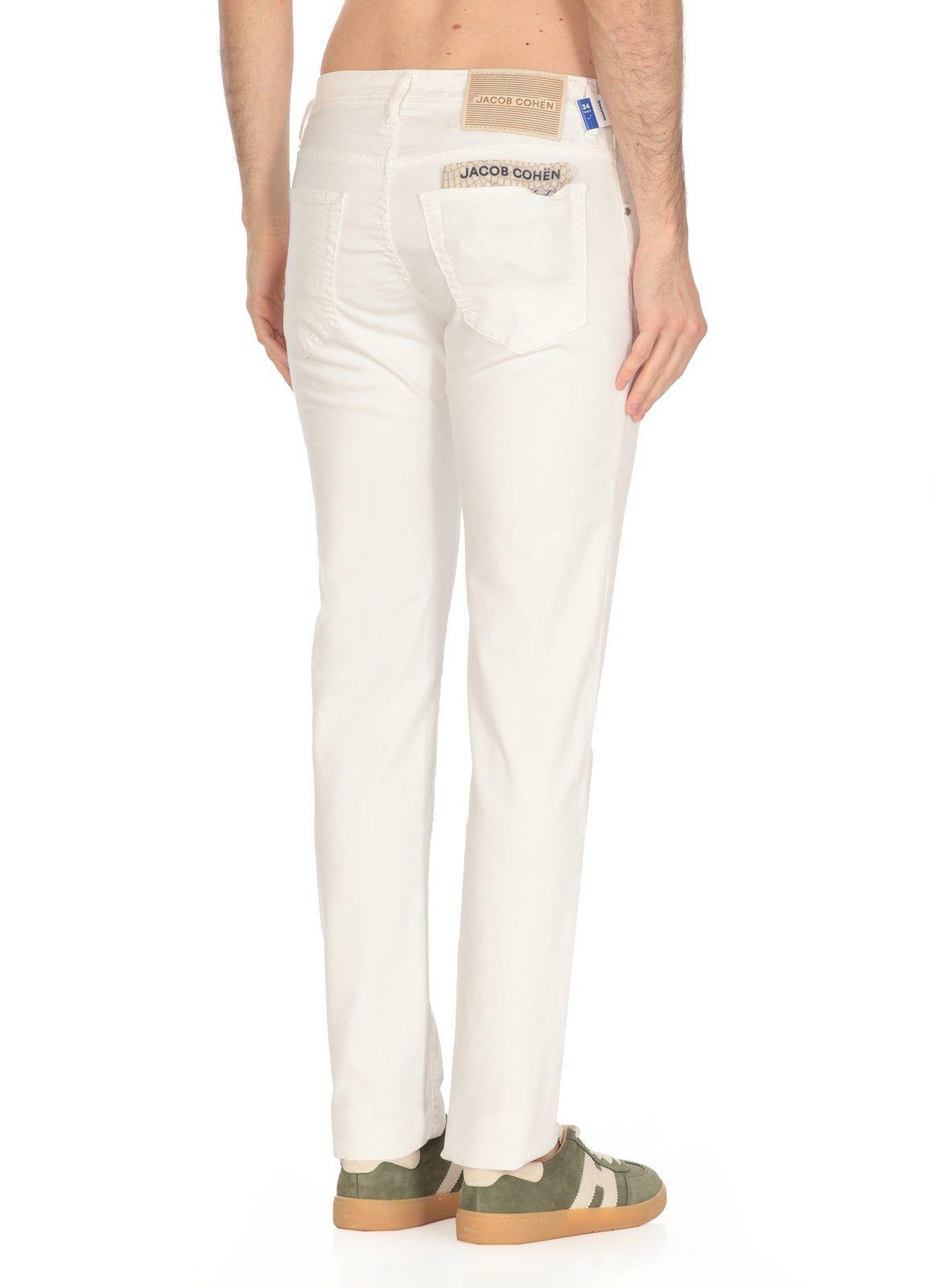 Jacob Cohen Logo Patch Slim-fit Trousers Jacob Cohen
