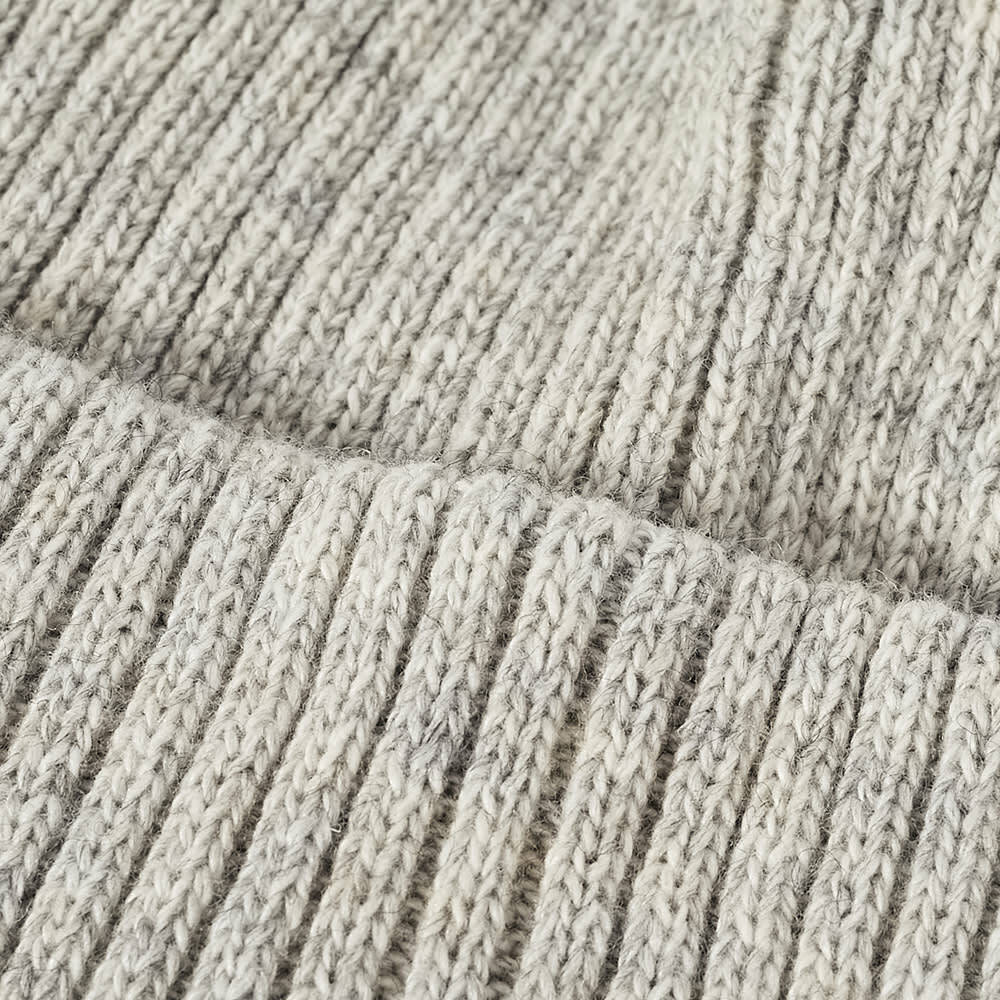 RoToTo Recycled Wool/PL Beanie in Grey RoToTo