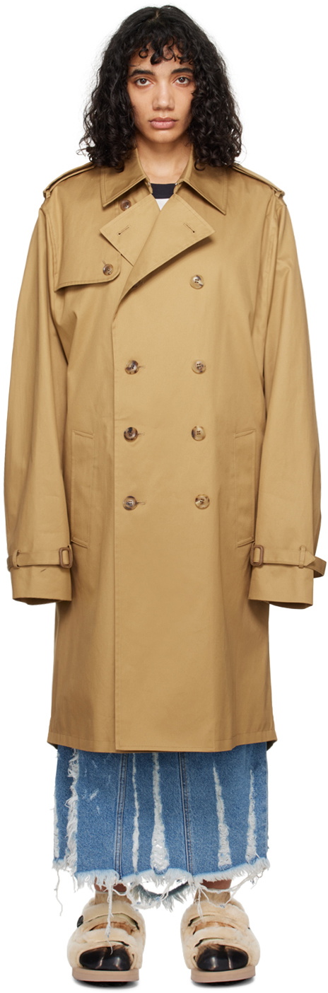 Doublet Tan Invisible Trench Coat Doublet