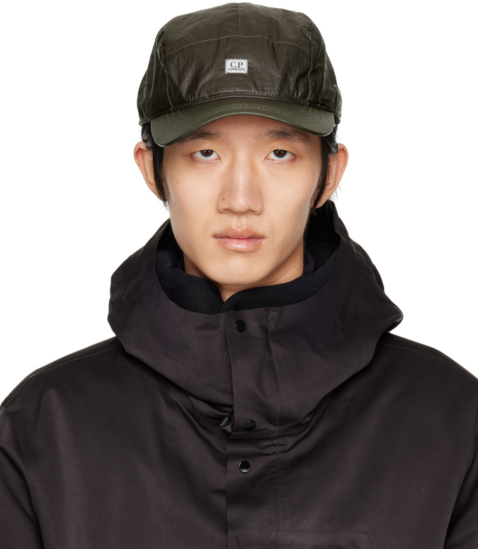C.P. Company Khaki Iridescent Cap C.P. Company