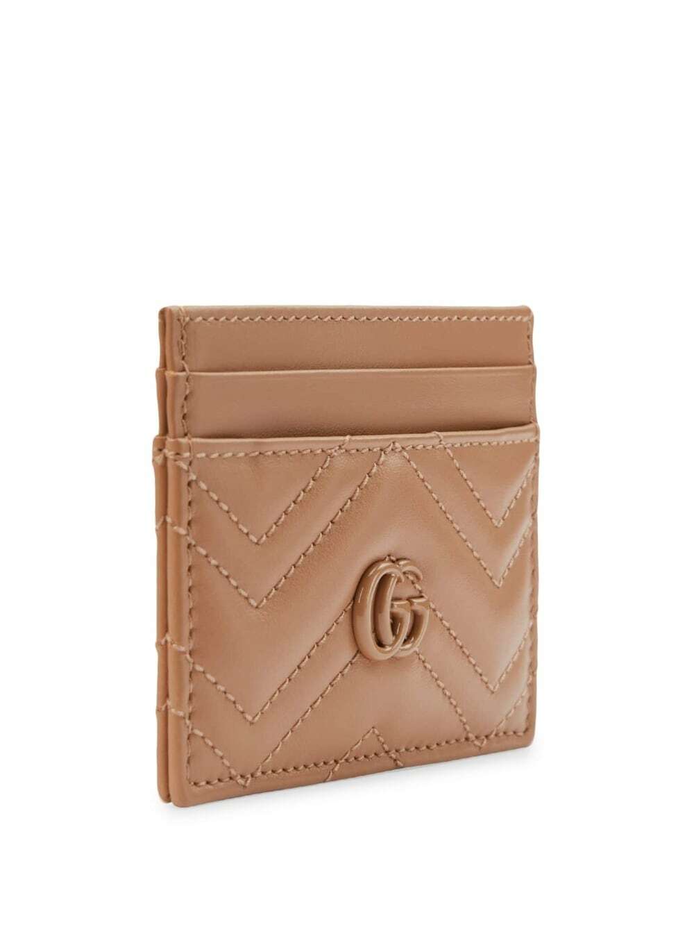 GUCCI - Gg Marmont Leather Credit Card Case Gucci