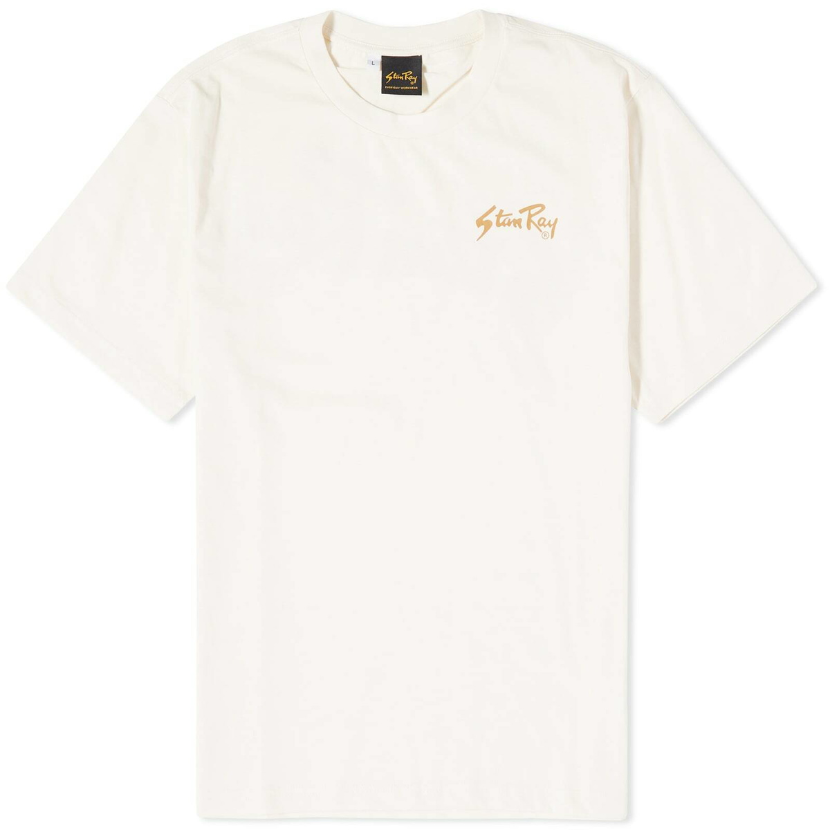 Stan Ray Men's OG Logo T-Shirt in White Stan Ray